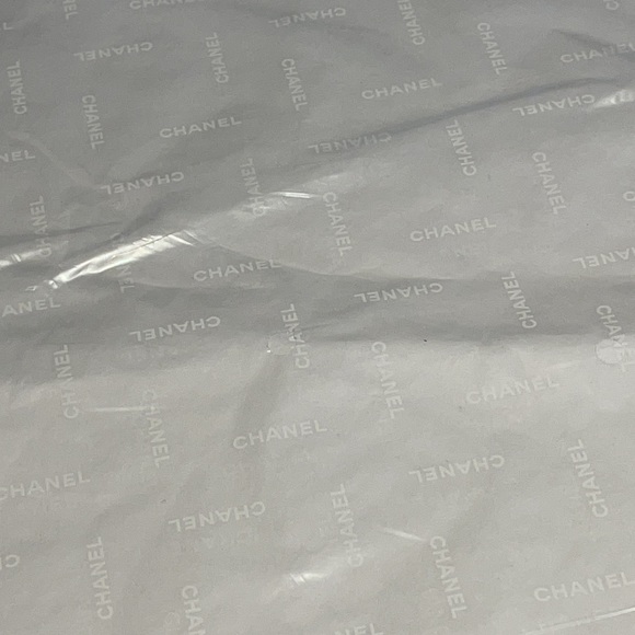 CHANEL | Party Supplies | Chanel Tissue Large Paper Package Of 3 Sheets ...